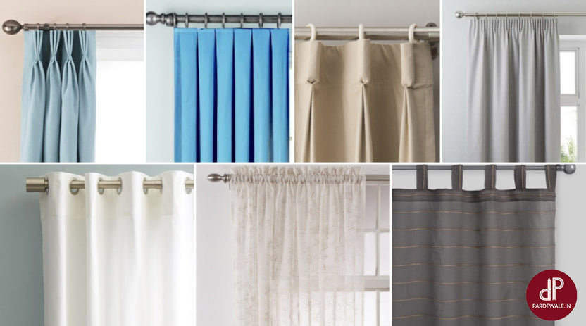 Different Types of Curtain Pleats and Their Effects – PARDEWALE